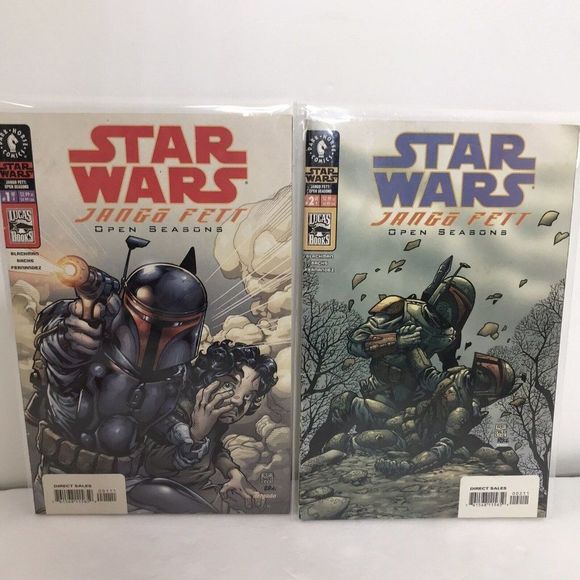 Dark Horse | Other | Starwars Jango Fett Open Seasons 2 Lot Dark Horse ...
